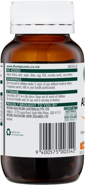 Thompson's Astraforte Tablets | Sporty's Health