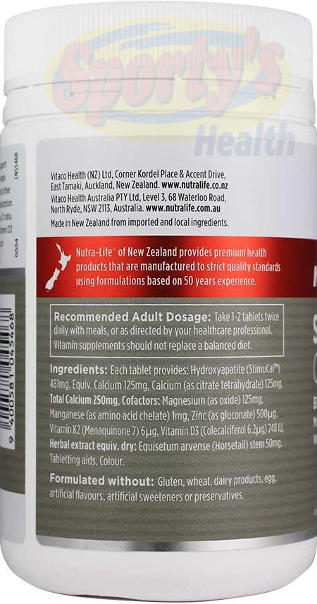 Nutra-Life Super Calcium Complete | Sporty's Health