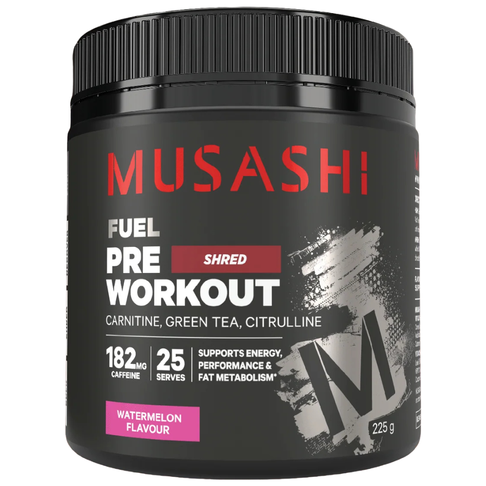 Musashi Pre Workout Shred | Sporty's Health