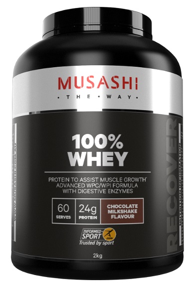Musashi 100% Whey Protein | Sporty's Health