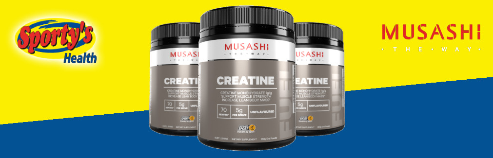 Musashi Creatine Powder | Sporty's Health