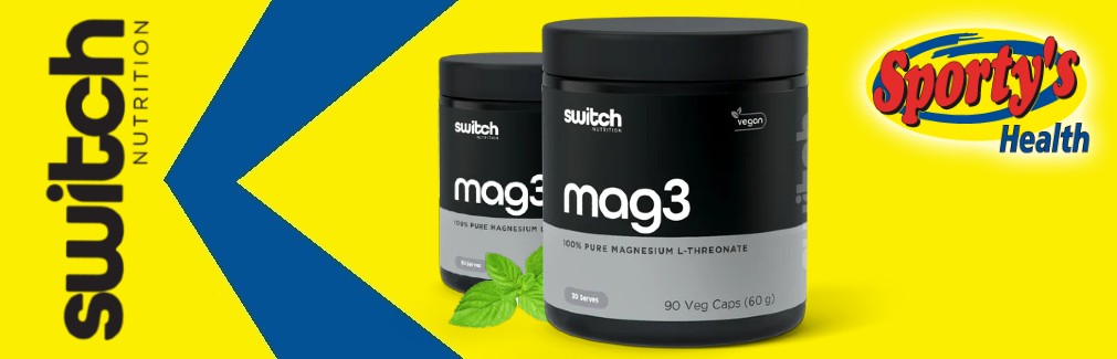 Switch Nutrition Mag3 Magnesium L-Threonate | Sporty's Health
